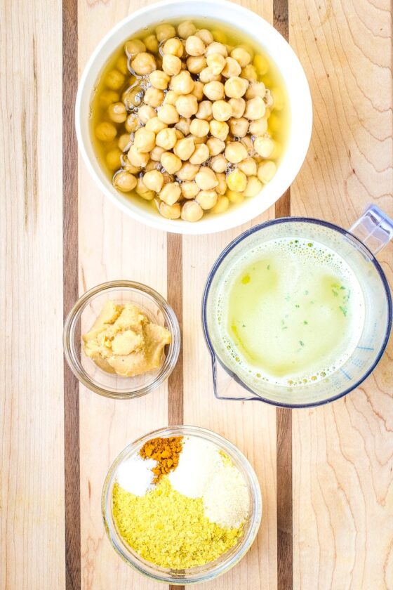 Chickpea Cheese Sauce - WFPB Recipe • Healthy Midwestern Girl