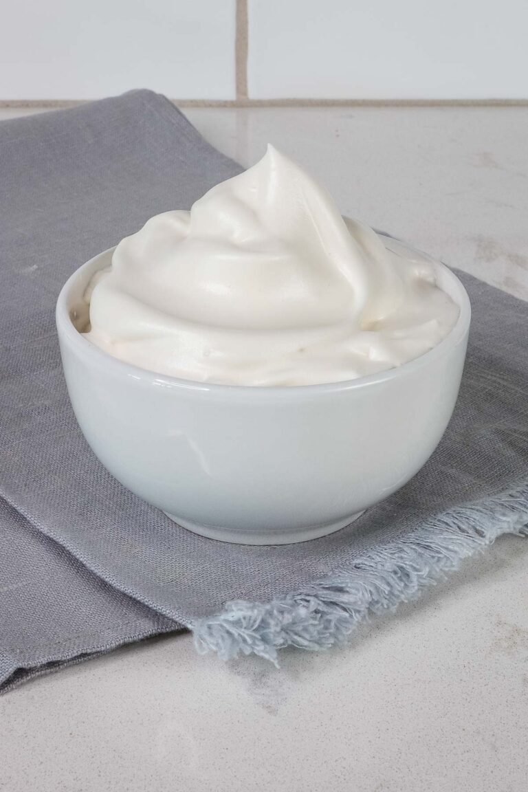 Aquafaba Whipped Cream • Healthy Midwestern Girl